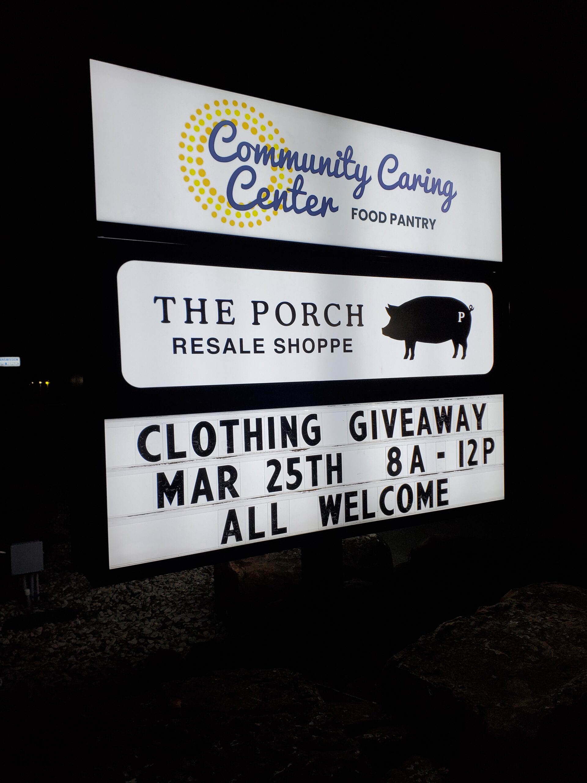 Clothing Giveaway - Community Caring Center